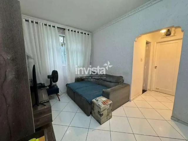 Apartamento para Venda em Santos/SP Embaré 2 Quartos