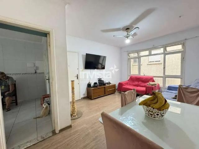 Apartamento para Venda em Santos/SP Embaré 2 Quartos