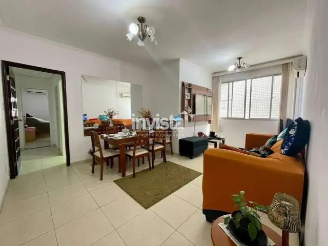Apartamento para Venda em Santos/SP Embaré 2 Quartos