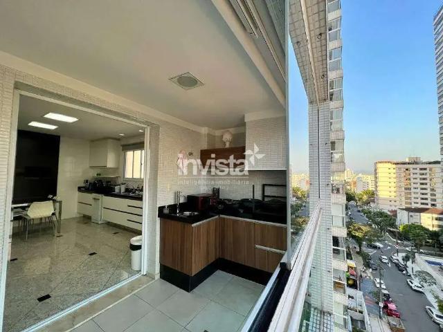 Apartamento para Venda em Santos/SP Embaré 3 Quartos