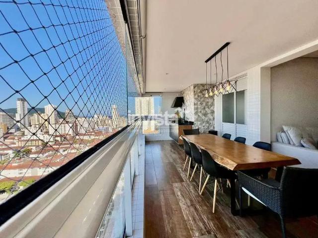 Apartamento para Venda em Santos/SP Embaré 3 Quartos