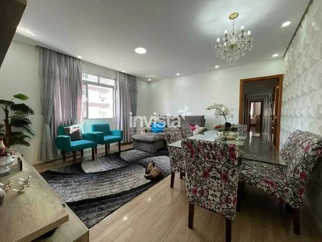 Apartamento para Venda em Santos/SP Embaré 3 Quartos