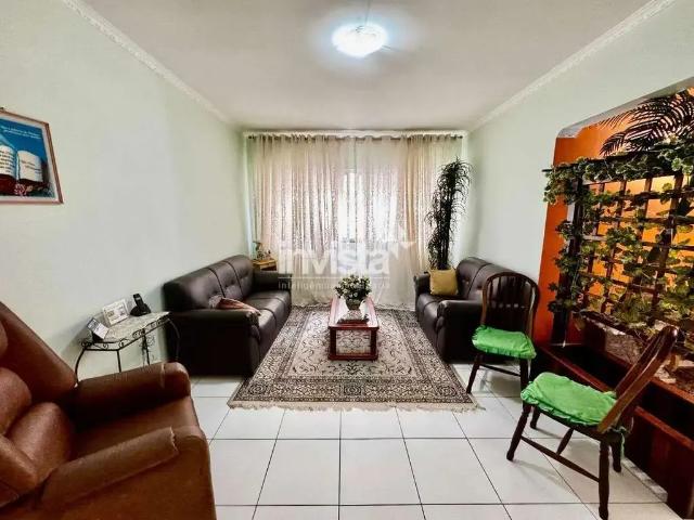 Apartamento para Venda em Santos/SP Embaré 3 Quartos