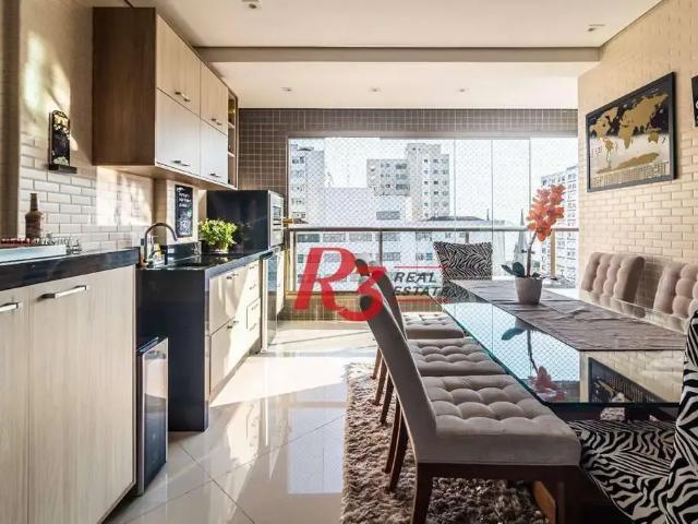 Apartamento para Venda em Santos/SP Embaré 3 Quartos