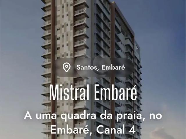 Apartamento para Venda em Santos/SP Embaré 3 Quartos