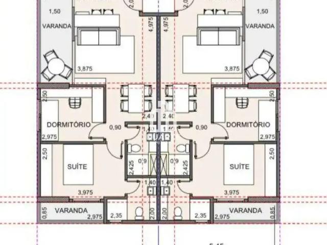 Apartamento para Venda em Santos/SP Estuário 2 Quartos