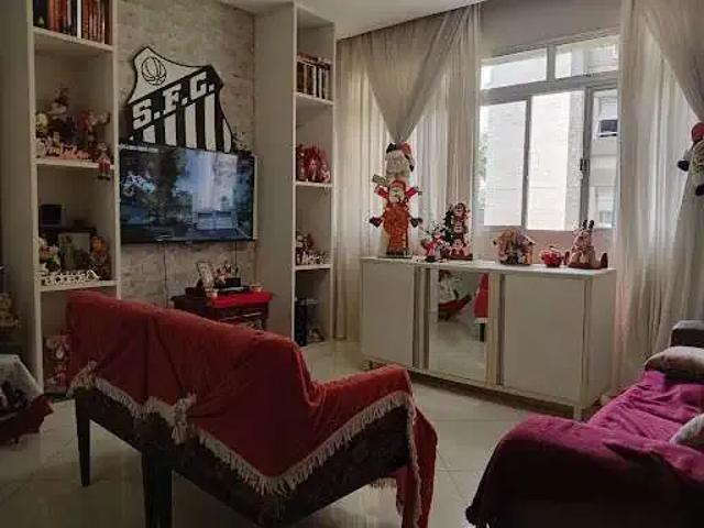 Apartamento para Venda em Santos/SP Gonzaga 3 Quartos