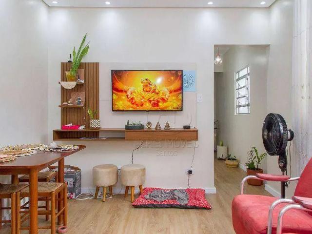 Apartamento para Venda em Santos/SP Gonzaga 2 Quartos