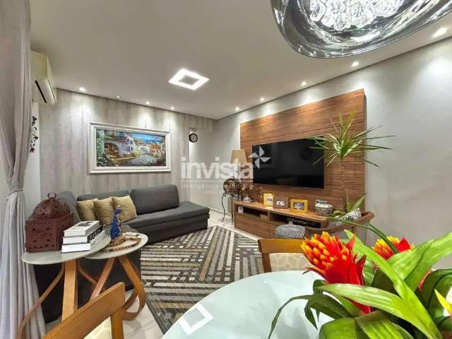 Apartamento para Venda em Santos/SP Gonzaga 2 Quartos
