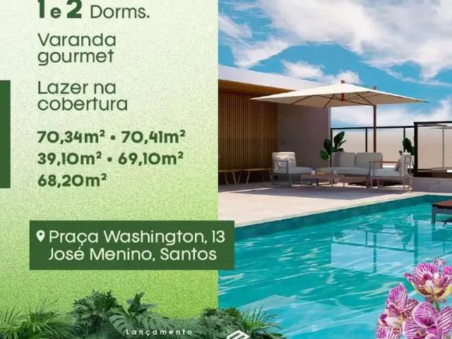 Apartamento para Venda em Santos/SP José Menino 2 Quartos
