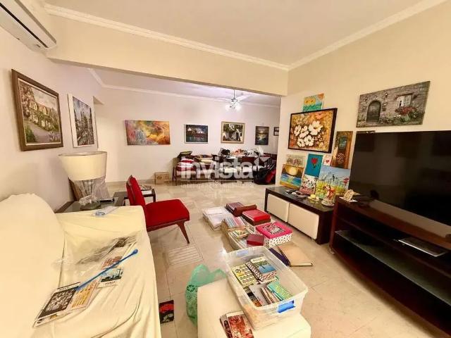 Apartamento para Venda em Santos/SP Pompéia 3 Quartos