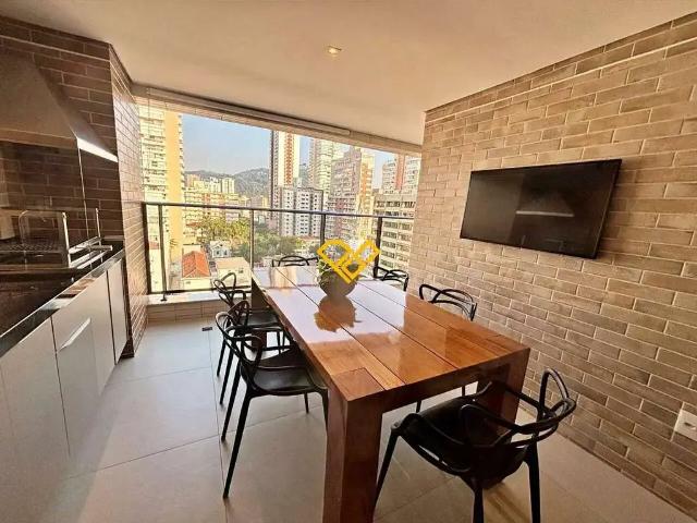 Apartamento para Venda em Santos/SP Pompéia 3 Quartos