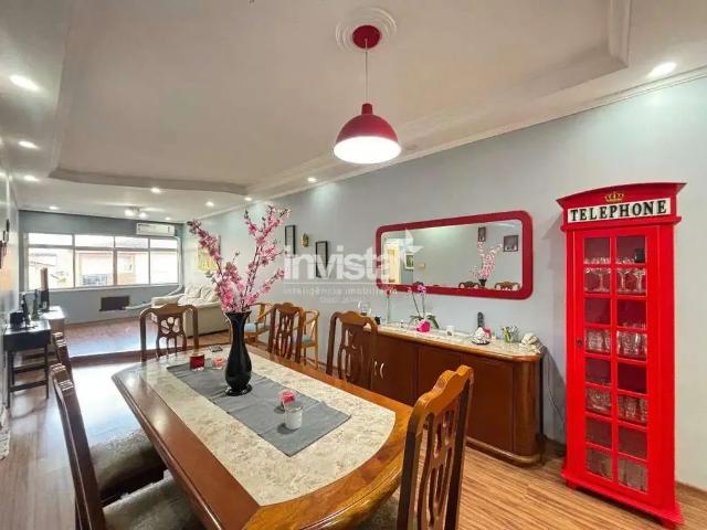 Apartamento para Venda em Santos/SP Pompéia 3 Quartos