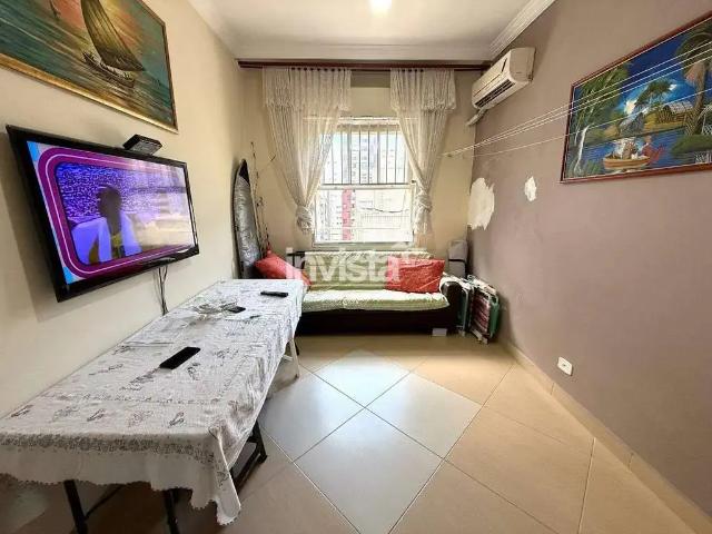 Apartamento para Venda em Santos/SP Pompéia 1 Quartos