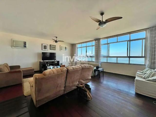 Apartamento para Venda em Santos/SP Pompéia 4 Quartos