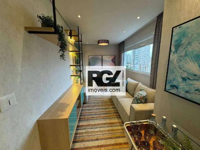 Apartamento para Venda em Santos/SP Ponta da Praia 1 Quartos