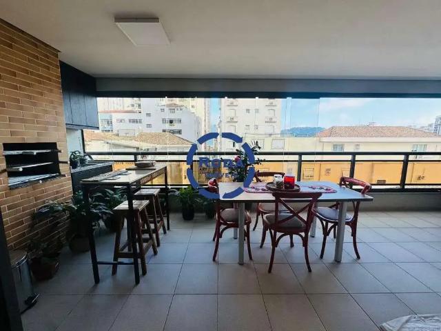 Apartamento para Venda em Santos/SP Ponta da Praia 3 Quartos