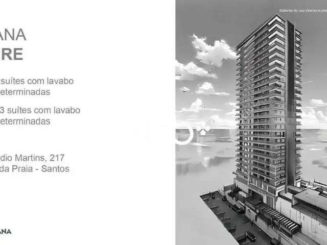 Apartamento para Venda em Santos/SP Ponta da Praia 3 Quartos