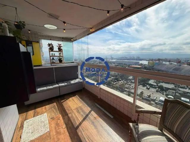 Apartamento para Venda em Santos/SP Ponta da Praia 3 Quartos