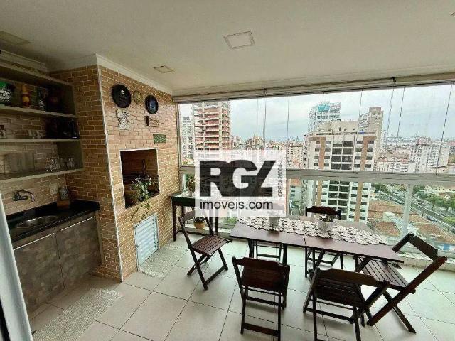 Apartamento para Venda em Santos/SP Ponta da Praia 3 Quartos