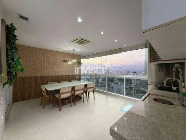 Apartamento para Venda em Santos/SP Ponta da Praia 3 Quartos