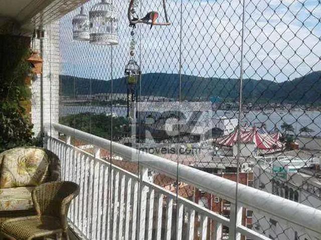 Apartamento para Venda em Santos/SP Ponta da Praia 4 Quartos