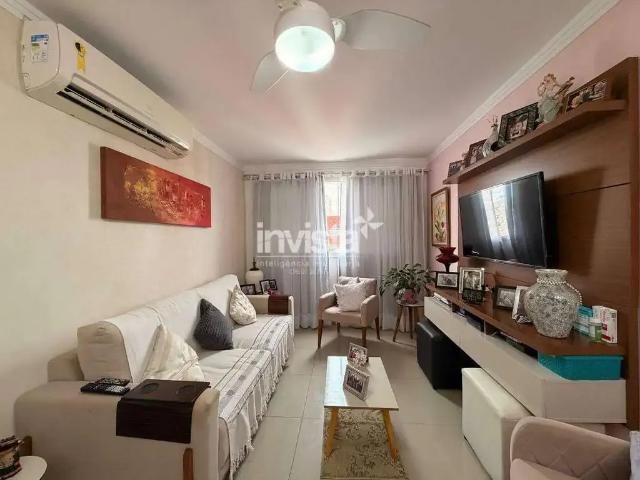 Apartamento para Venda em Santos/SP Vila Mathias 1 Quartos