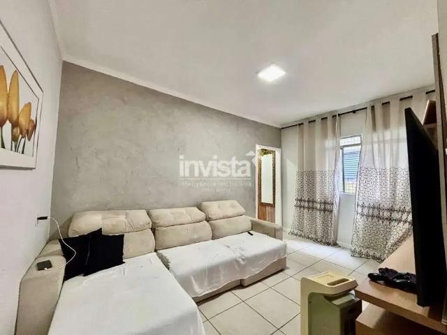 Apartamento para Venda em Santos/SP Vila Mathias 2 Quartos