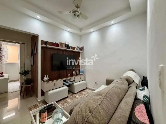 Apartamento para Venda em Santos/SP Vila Mathias 2 Quartos