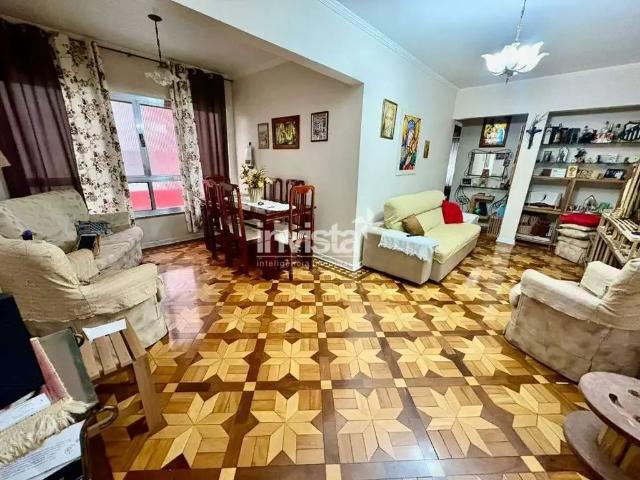Apartamento para Venda em Santos/SP Vila Mathias 3 Quartos