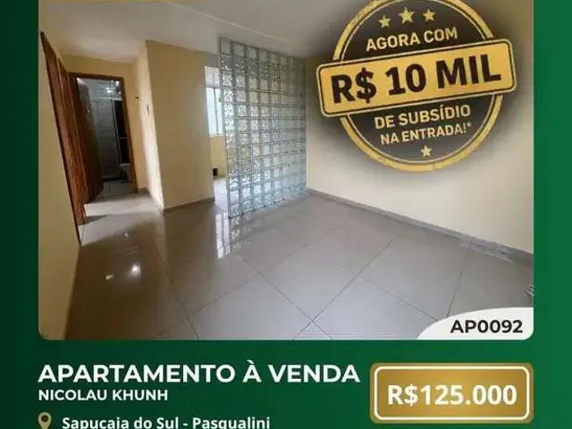 Apartamento para Venda em Sapucaia do Sul/RS Pasqualini 2 Quartos