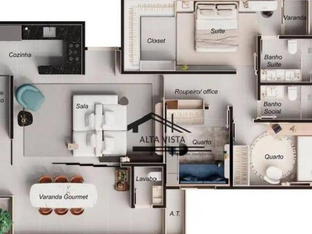 Apartamento para venda em Saraiva, Uberlândia
