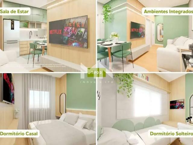 Apartamento para Venda em Sorocaba/SP Caguassu 2 Quartos