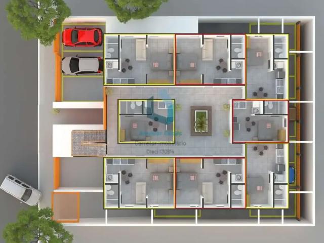 Apartamento para Venda em Sorocaba/SP Jardim Sônia Maria 1 Quartos