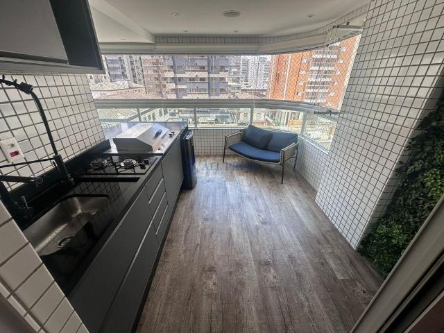Apartamento para venda em Tupi em Praia Grande São Paulo de 104.00m² com 2 Quartos, 2 Suítes e 1 Garagem