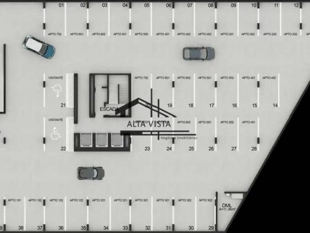 Apartamento para venda em Tabajaras, Uberlândia