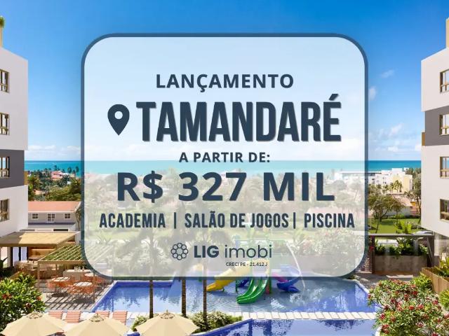 Apartamento para Venda em Tamandaré/PE Praia de Tamandaré 1 Quartos