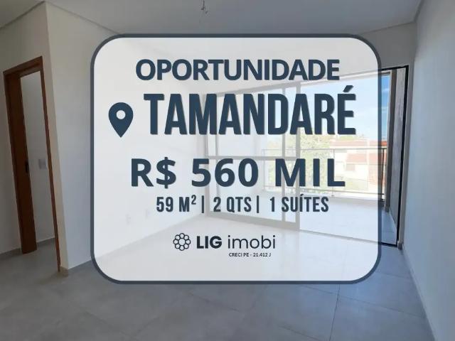 Apartamento para Venda em Tamandaré/PE Praia de Tamandaré 2 Quartos