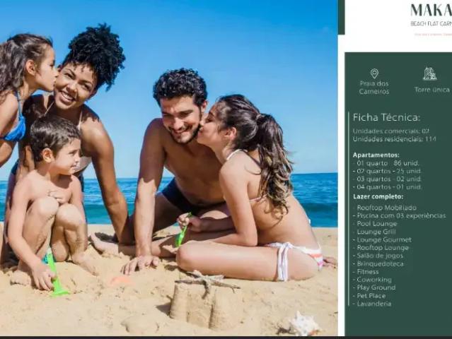 Apartamento para Venda em Tamandaré/PE Praia Dos Carneiros 1 Quartos