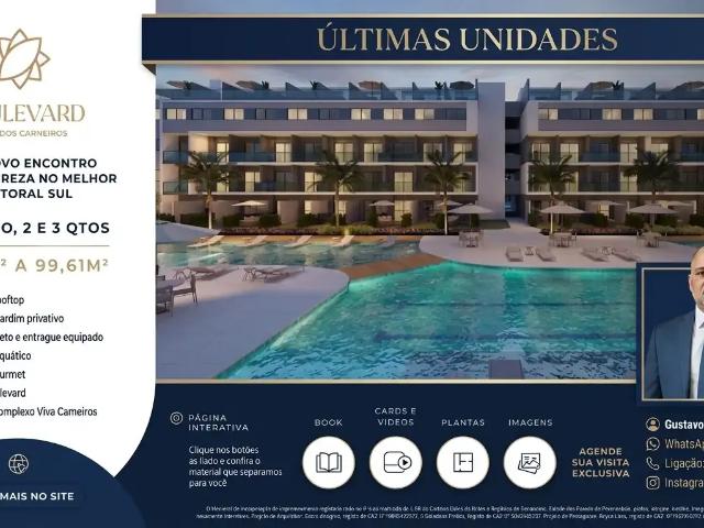 Apartamento para Venda em Tamandaré/PE Praia Dos Carneiros 1 Quartos
