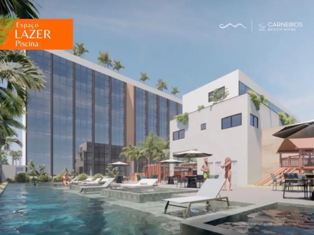 Apartamento para Venda em Tamandaré/PE Praia Dos Carneiros 1 Quartos