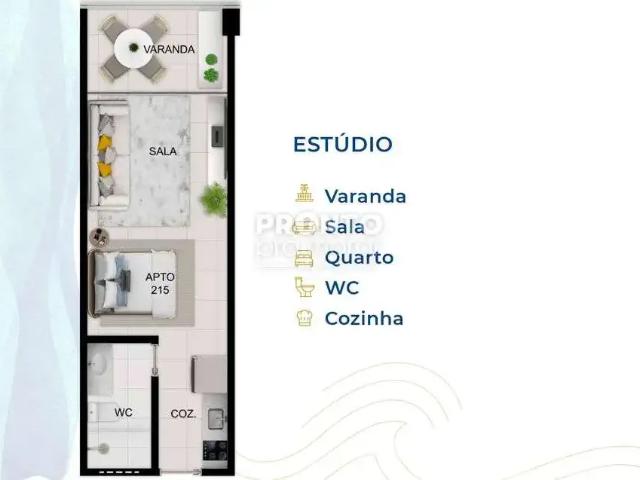 Apartamento para Venda em Tamandaré/PE Praia Dos Carneiros 1 Quartos