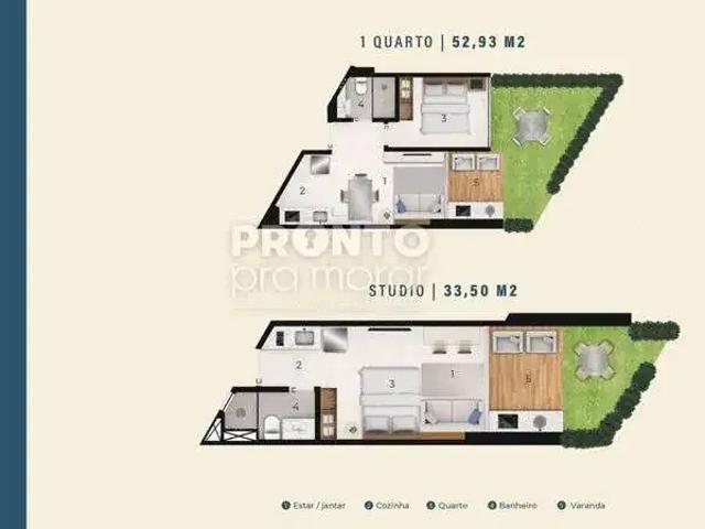 Apartamento para Venda em Tamandaré/PE Praia Dos Carneiros 1 Quartos