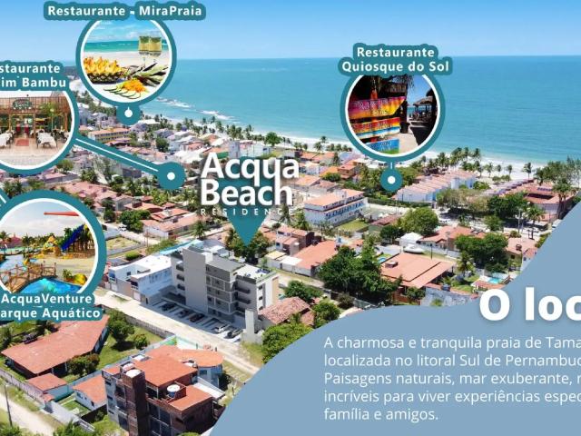 Apartamento para Venda em Tamandaré/PE Praia Dos Carneiros 2 Quartos
