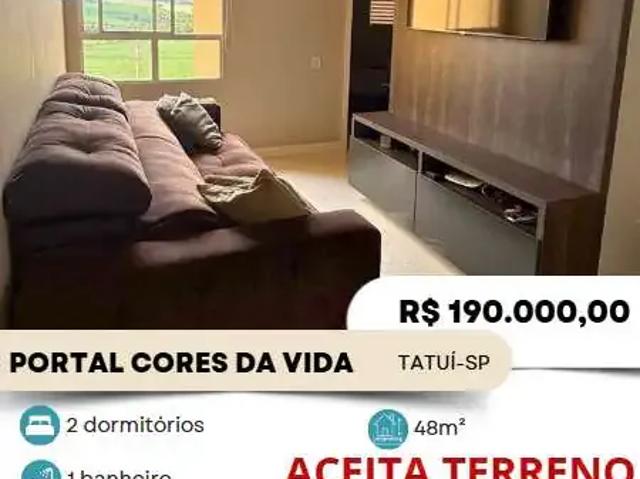 Apartamento para Venda em Tatuí/SP Jardim San Raphael 2 Quartos