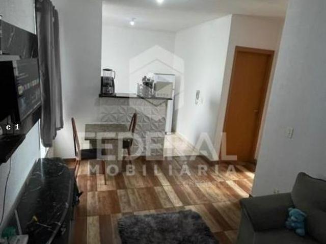 Apartamento para Venda em Taubaté, Parque Senhor do Bonfim, 2 dormitórios, 1 banheiro, 1 vaga
