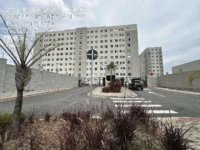 Apartamento para Venda em Taubaté/SP Barranco 2 Quartos