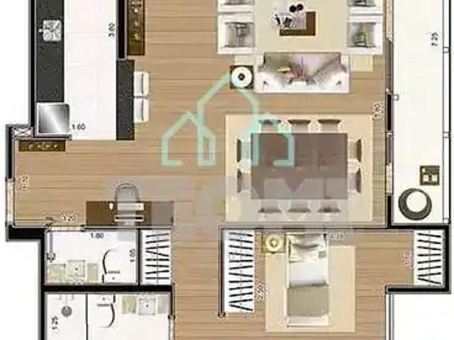 Apartamento para Venda em Taubaté/SP Bosque Flamboyant 3 Quartos