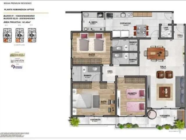 Apartamento para Venda em Teresópolis/RJ Alto 3 Quartos