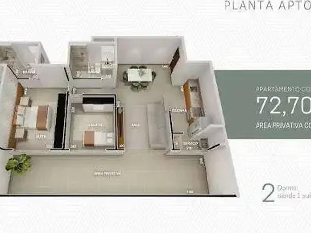 Apartamento para Venda em Timóteo/MG Vila dos Técnicos 2 Quartos
